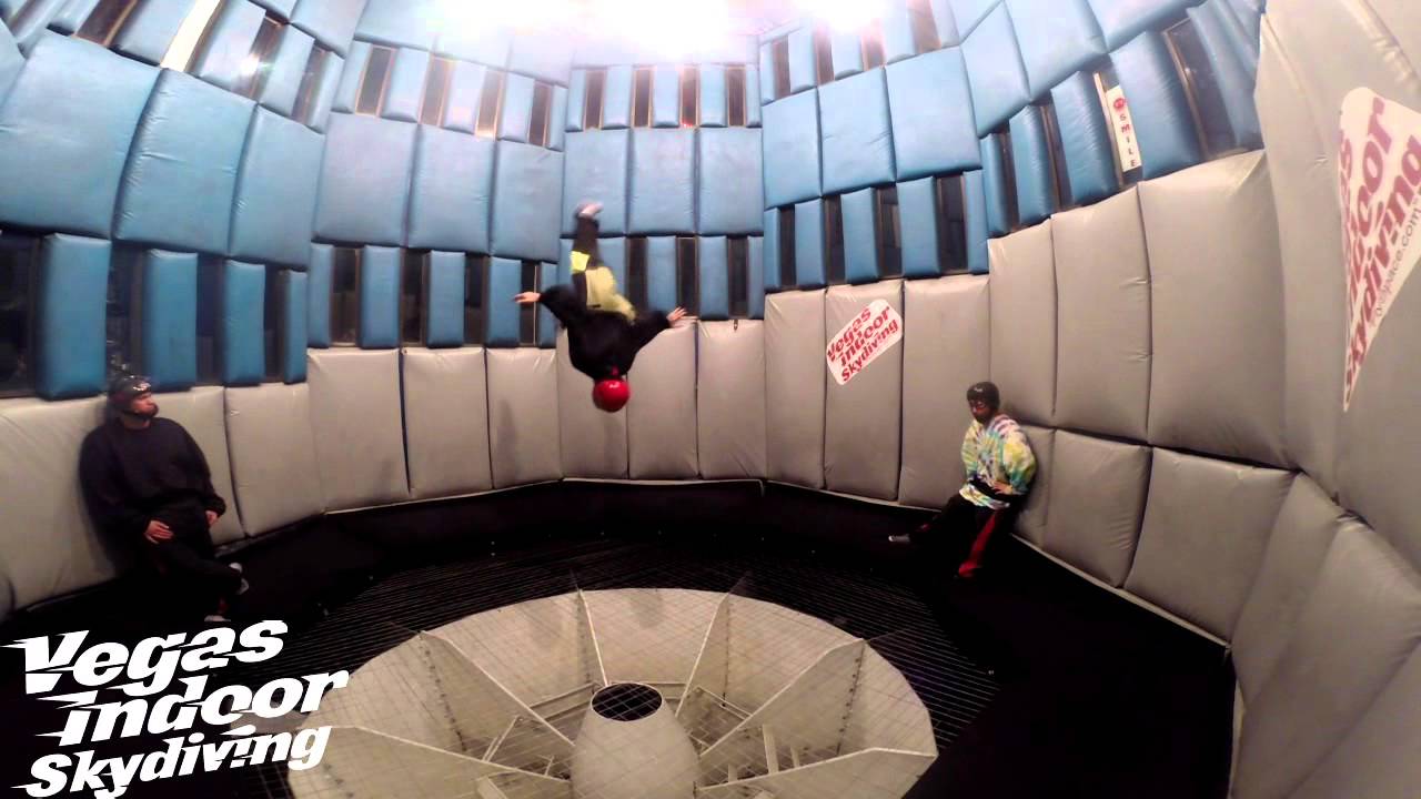 Indoor Skydiving Tricks - YouTube