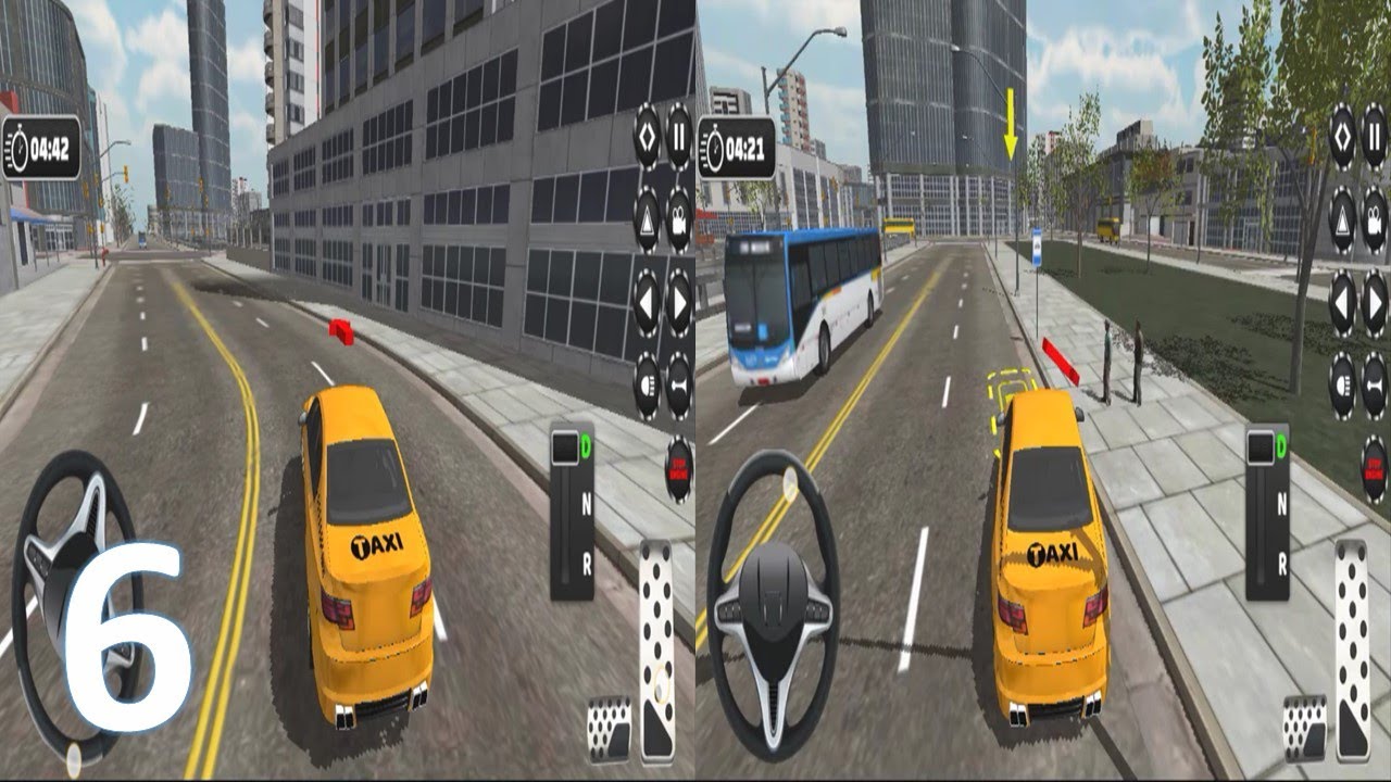 Taxi Driving Sim 2021 New Game Mobile Walkthrough All Levels iOS ...