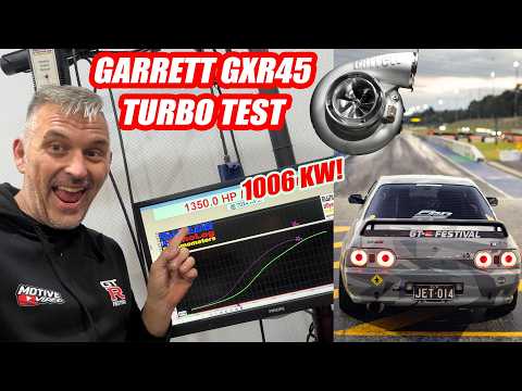 We Test New Garrett GXR45 vs G45 and Results Were Epic! Motive Garage R32 GT-R JETRH9