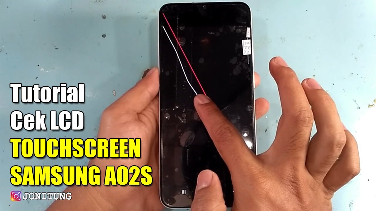 Tutorial Cek TOUCHSCREEN Dan LCD HP SAMSUNG A02S - YouTube