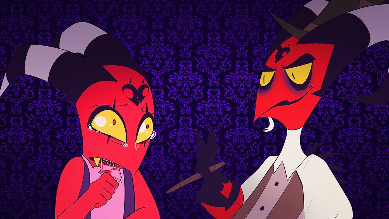 GLASS - FT. BLITZO + BUCKZO (Helluva Boss Comic Dub) - YouTube