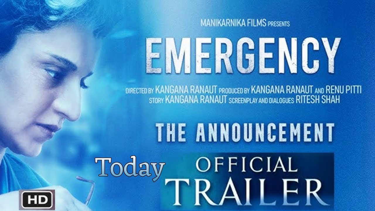 Emergency Movie Trailer out Release date / kangana ranaut/Anupam kher - YouTube
