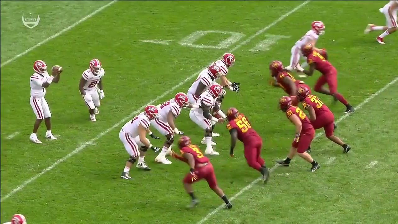 Louisiana-Lafayette OL/Offense vs Iowa State Defense (2020) - YouTube