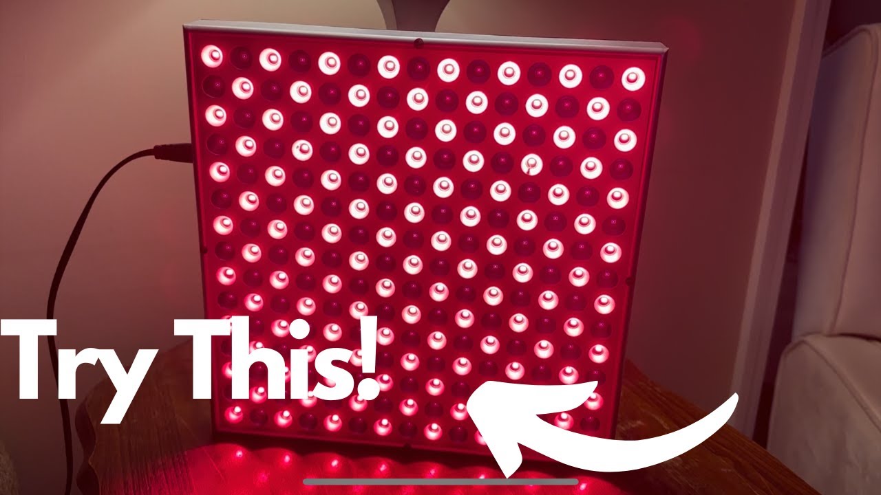 Best LED Red Light Therapy Device? 45W LED Panel Deep 660nm and Near ...