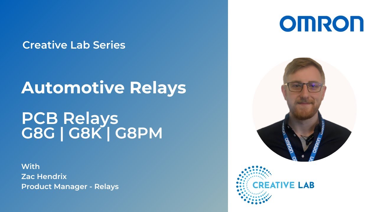 OMRON Creative Lab | Automotive Relays | PCB Relays - YouTube