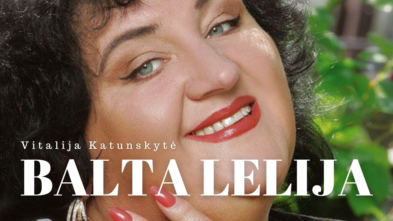 Vitalija Katunskytė - Balta lelija (Melancolie) [Official Audio] - YouTube