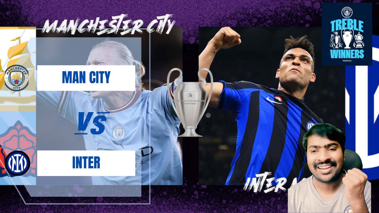 Man City vs Inter live watch along | 19-09-2024 - YouTube