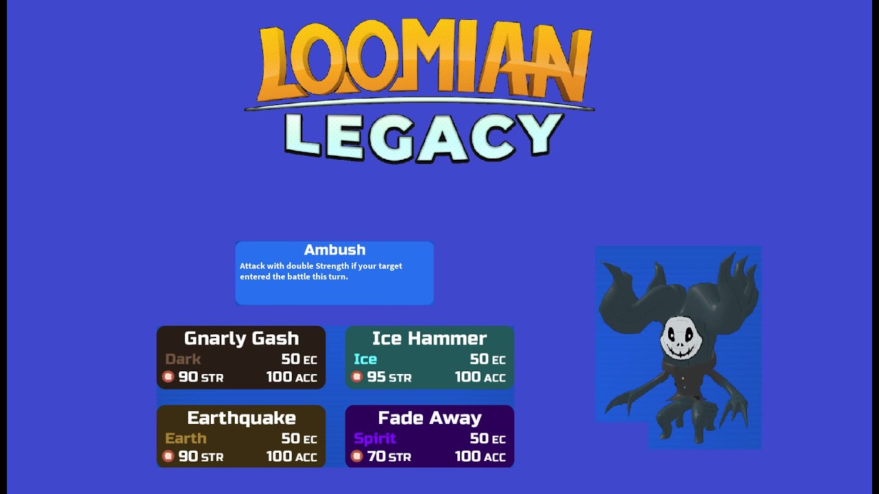 Leshent Ambushes the Competition. Loomian Legacy PVP - YouTube