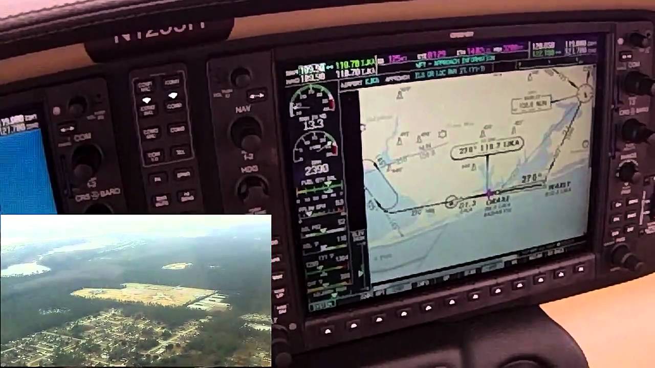 Landing at JKA ILS 27 Using Garmin G1000 in a Cessna Corvalis - YouTube