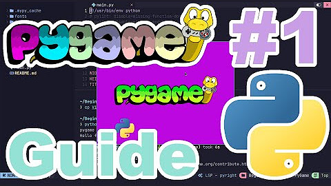 Beginners Guide to Pygame in Python - YouTube