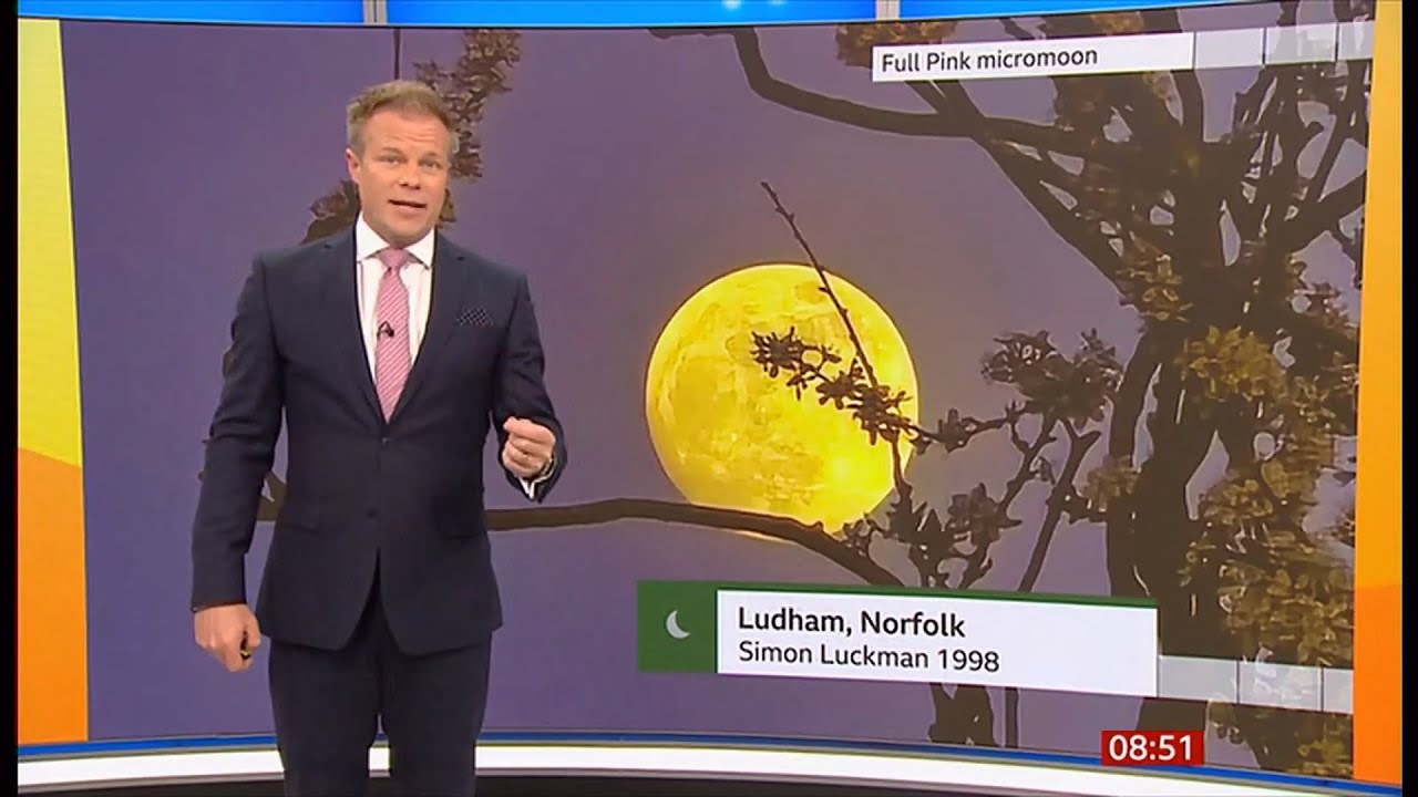 Weather images - Spiky clouds, Pink micro moon, fresher weather & rain ...