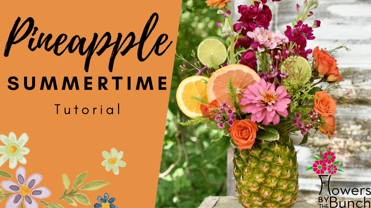 Pineapple Summer Design - Easy - YouTube