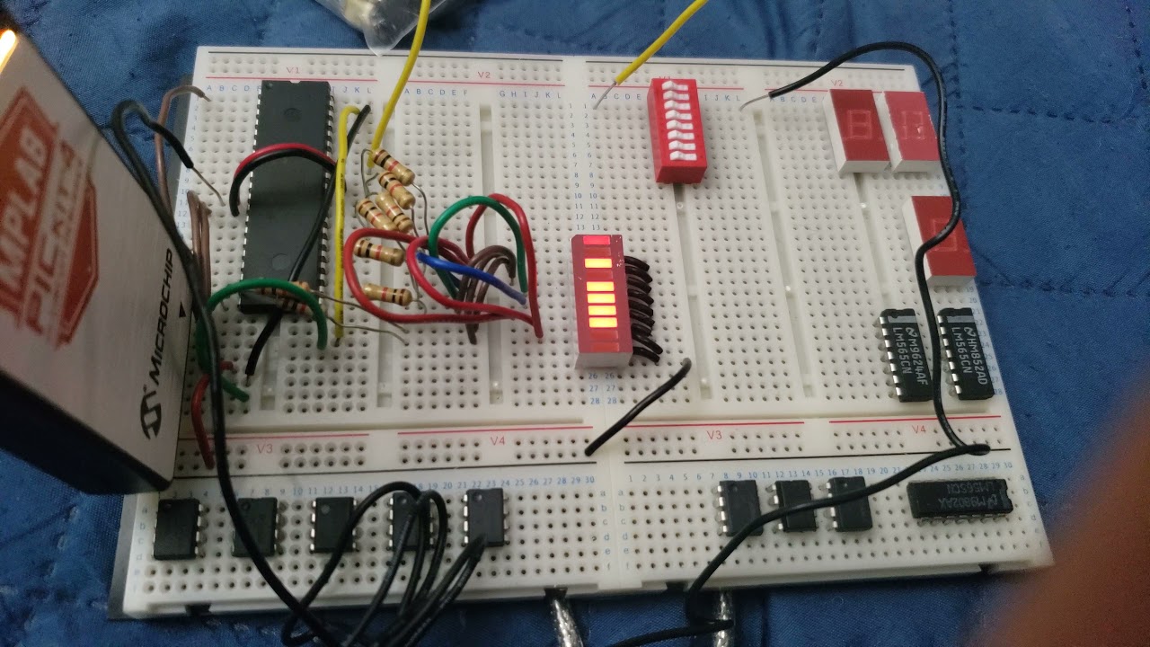 Lab2 count UP/DOWN using switch - YouTube