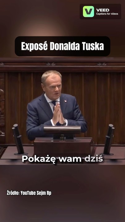 Wypowiedź Donalda Tuska - YouTube