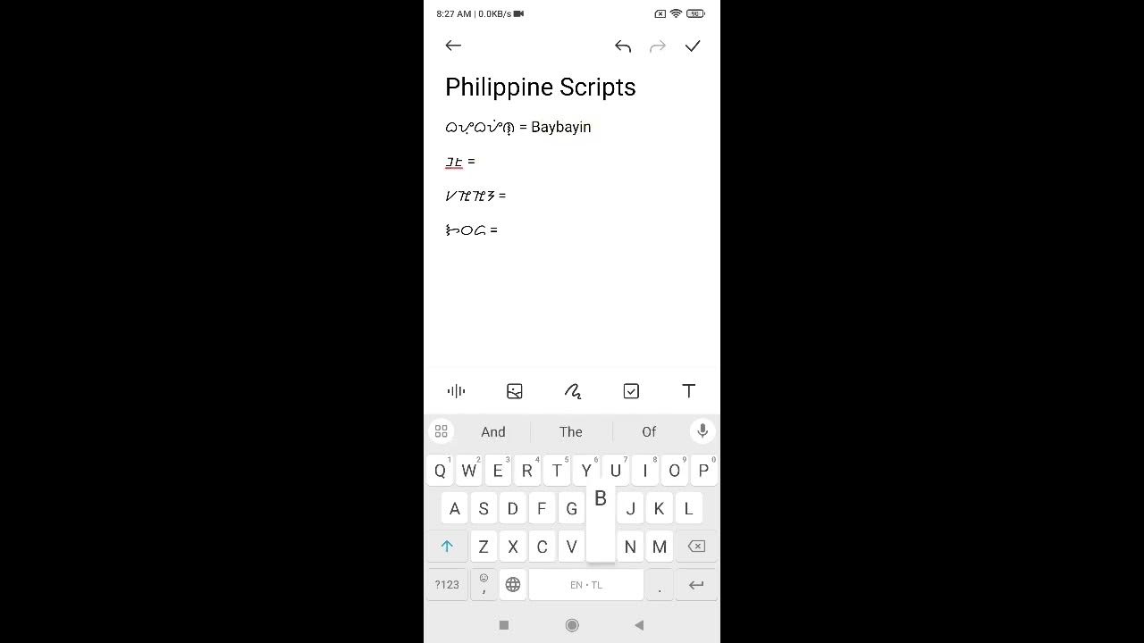 Philippine Script Names - YouTube