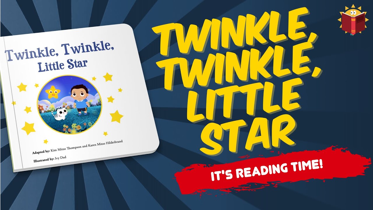 Twinkle Twinkle Little Star | Reading Books For Kids - YouTube
