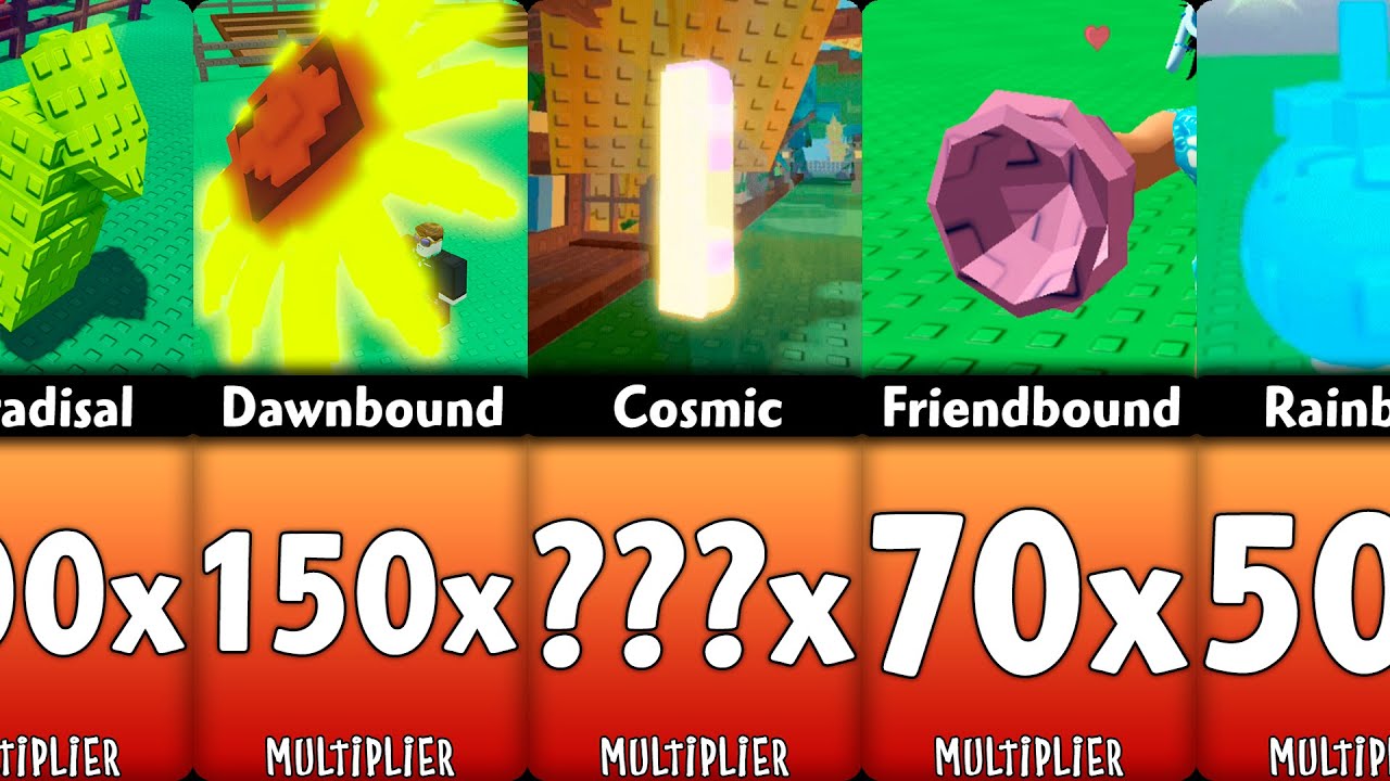 Grow A Garden All Mutations Multiplier | Standard Mutations - YouTube