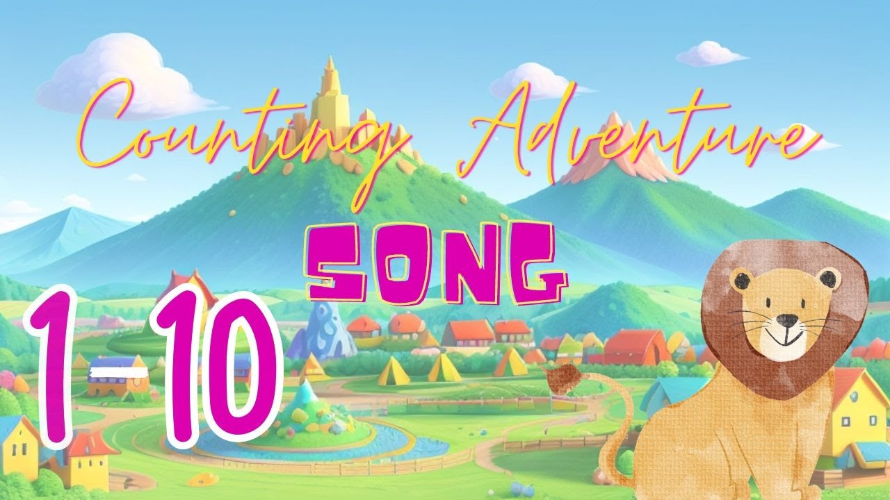 Counting Adventure Song | Number Learning Song for Kids | Kindergarten ...