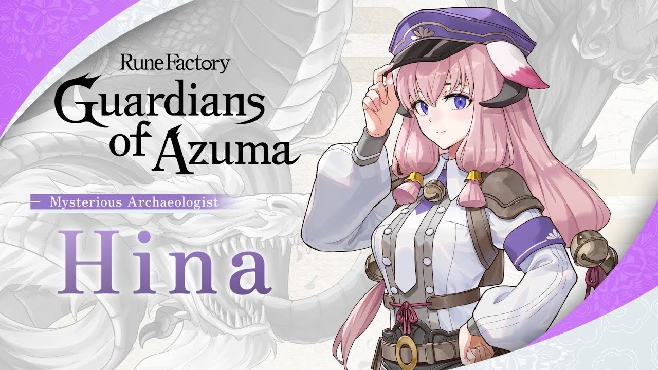 Rune Factory: Guardians of Azuma - Hina Trailer - YouTube