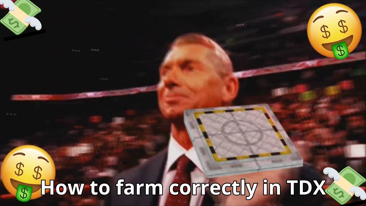 Best way to farm in TDX - YouTube