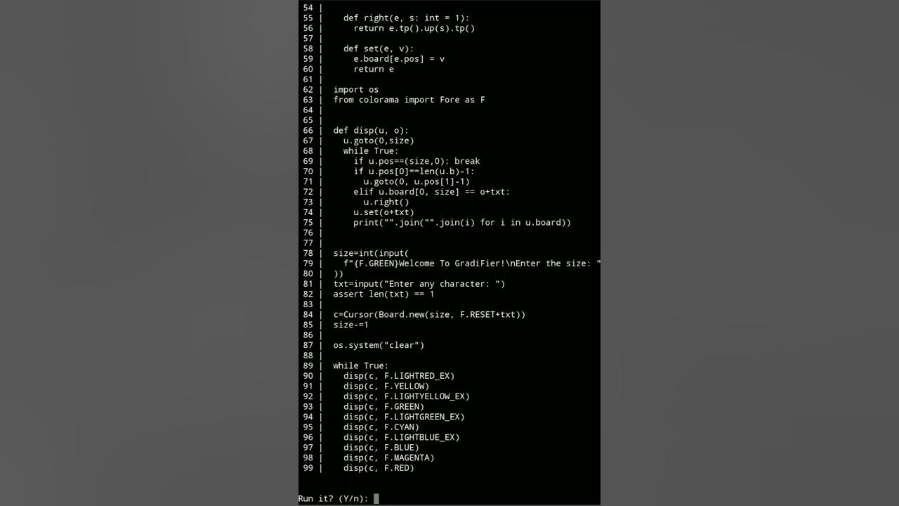 Gradient In Python Console Tutorial No GUI python gradient gradient-in-python-console-tutorial-no-gui-python-gradient