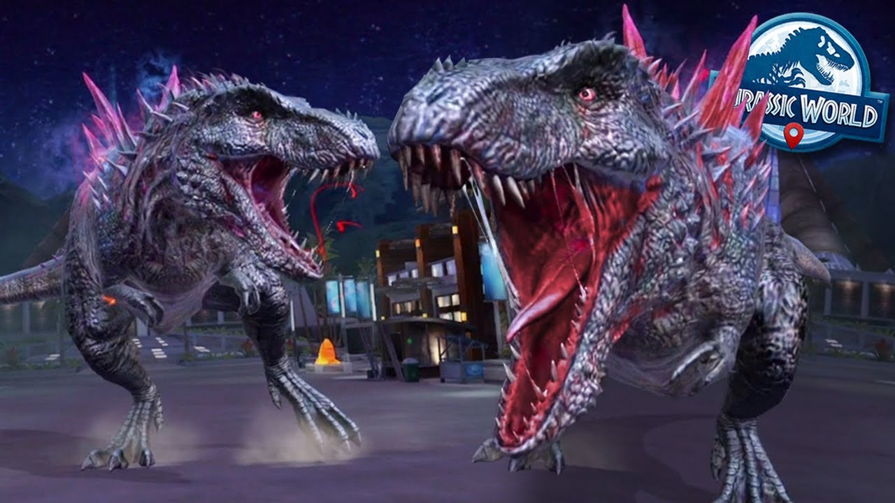 GODZILLA REX TAKES ON GODZILLA REX!!! - Jurassic World Alive - YouTube