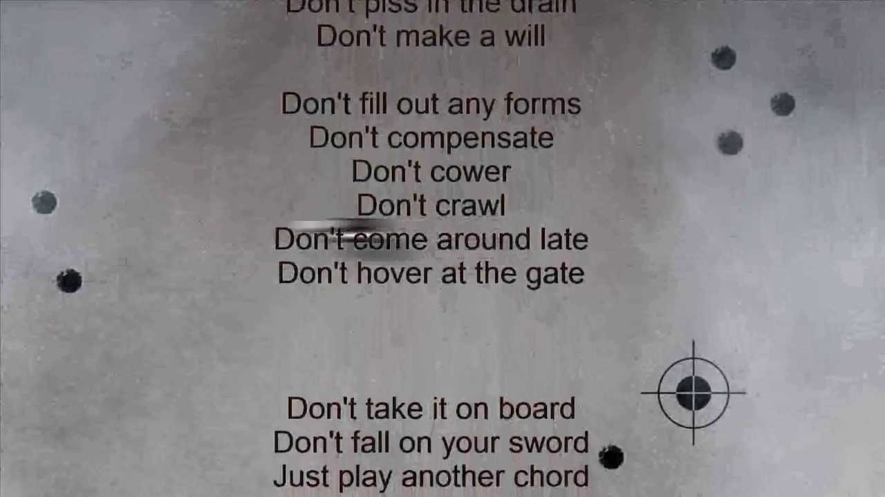 U2 NUMB lyrics HD - YouTube