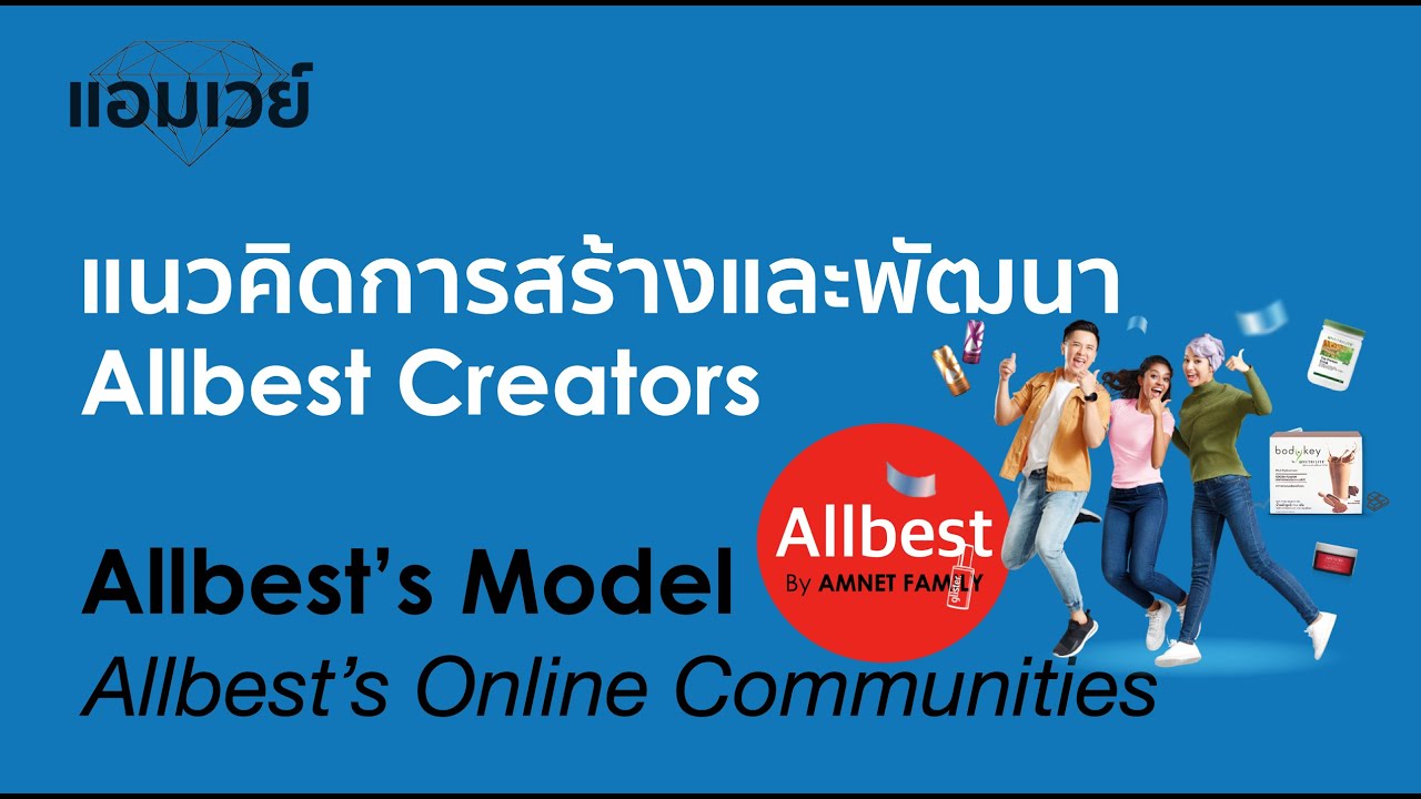 แนวคิดการสร้างและพัฒนา Allbest Creators - YouTube