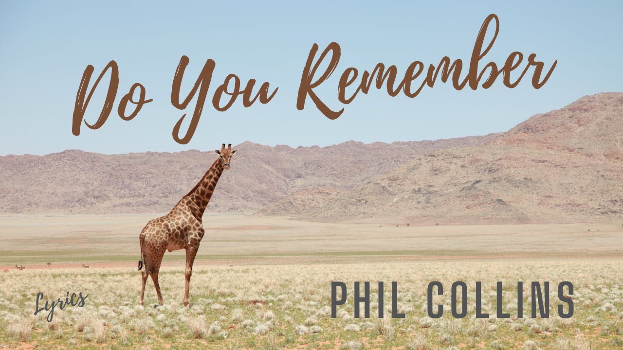 Do You Remember - Phil Collins - YouTube