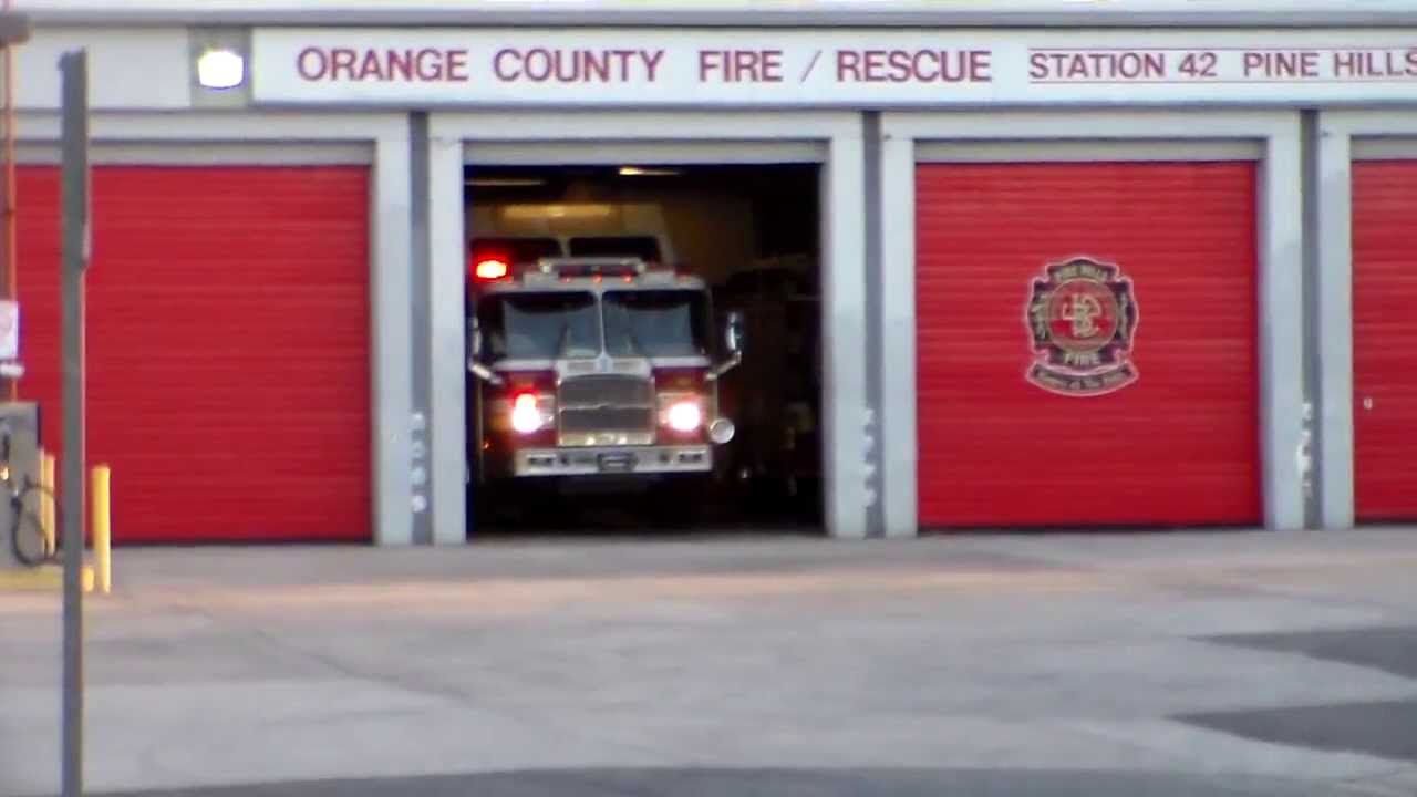 Orange County Fire Rescue Squad 3 Responding - YouTube