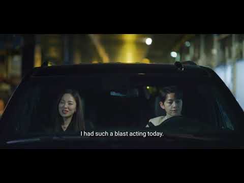 vincenzo and cha-young's awkwardness after their fake kissing scene 😂