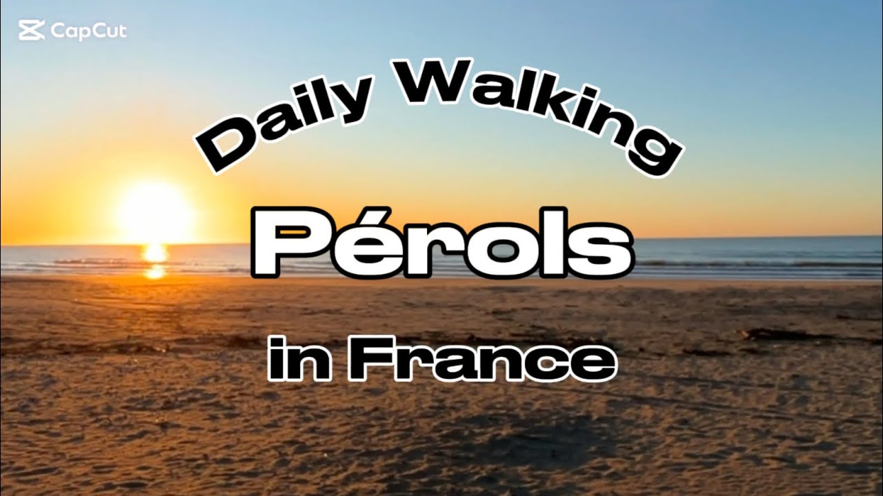 Daily #walking : Perols triangle route - YouTube