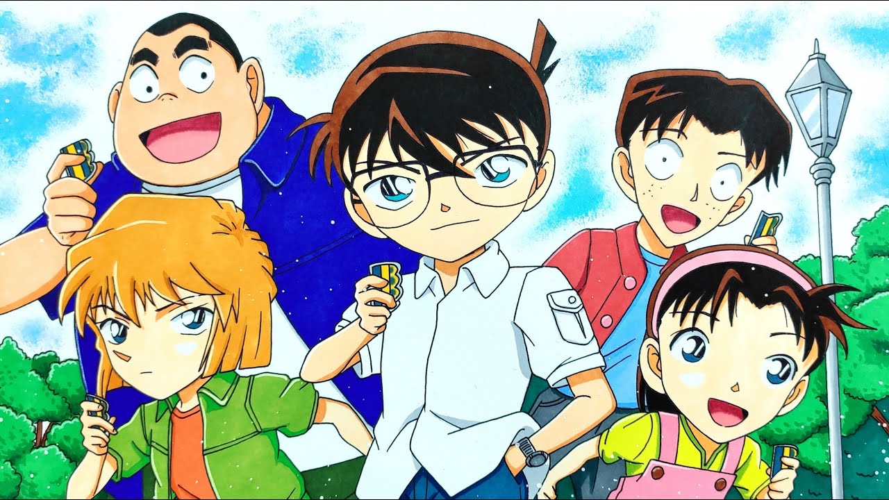 How To Draw Conan - YouTube