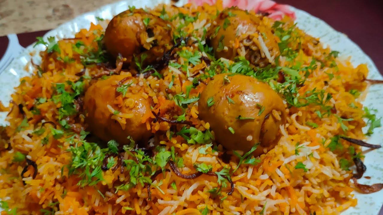 Anda Biryani Recipe |अंडा बिरयानी रेसिपी | Winrter Recipe| How to make ...