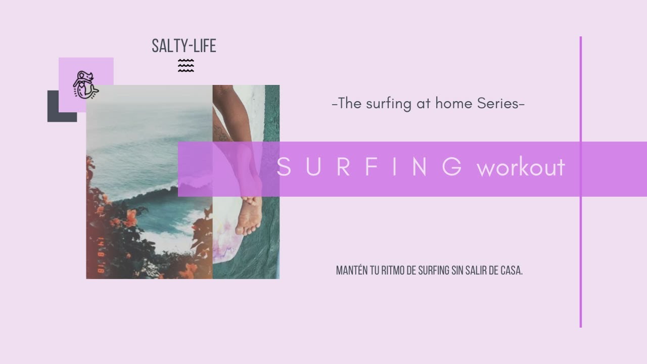 THE SURFING AT HOME SERIES: new S U R F I N G workout - YouTube
