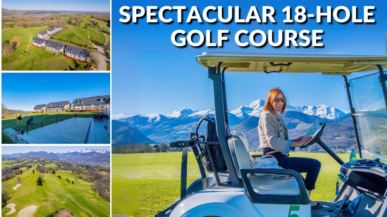 ⛳Spectacular 18-Hole Golf Course with 360° Views in SW France 🏞️🏌️ ...