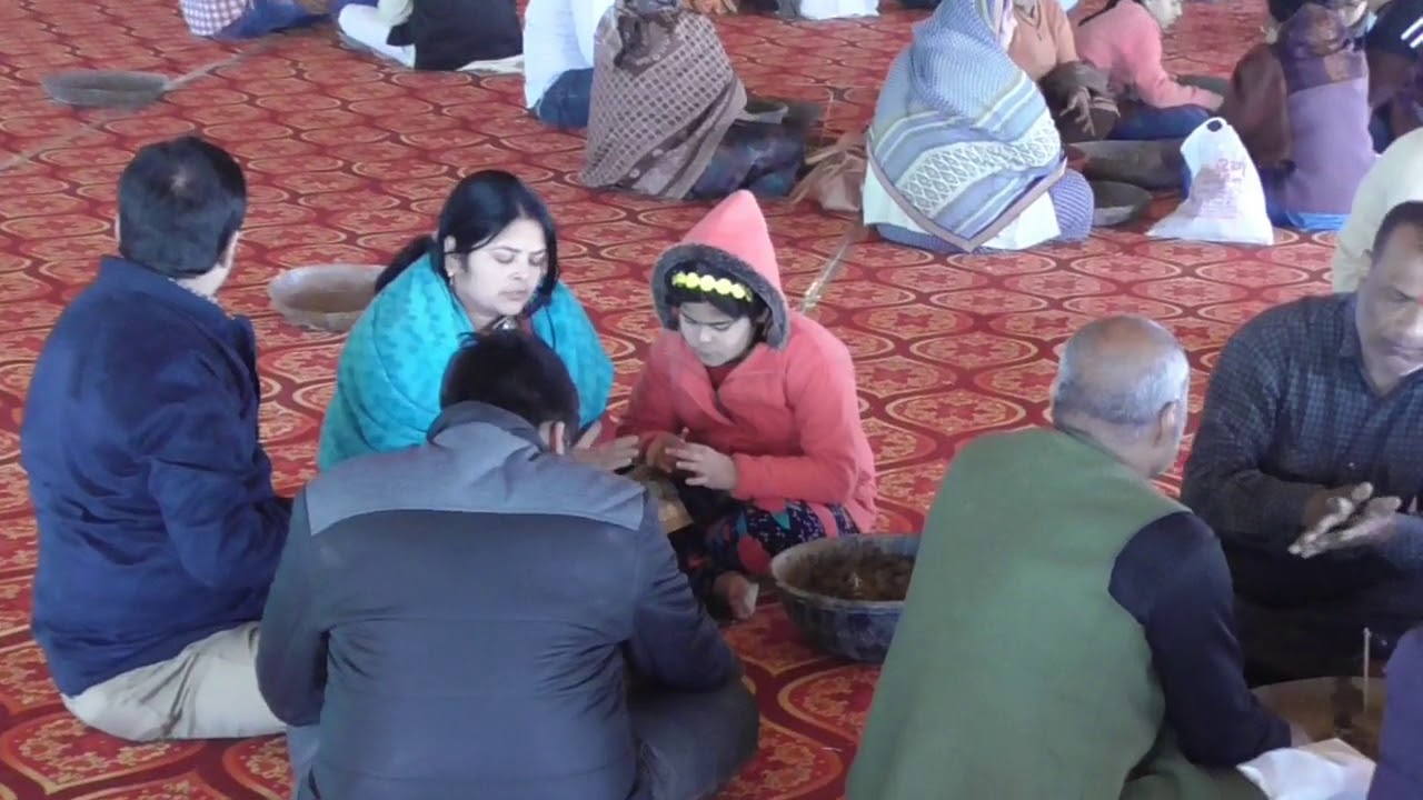 Pandit Dev Prabhakar Shastri Dadda Ji | Shivling Nirman | Day 2 | Kumbh ...