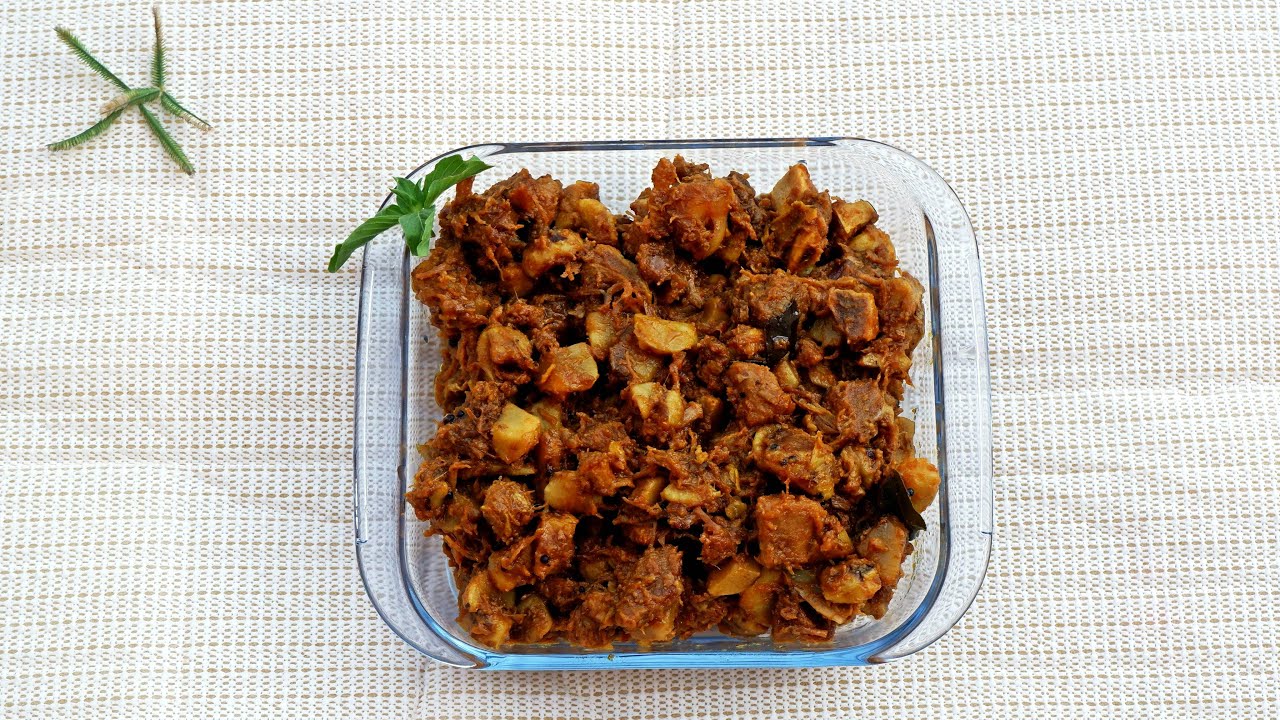 ബീഫും കൂർക്കയും ഉലർത്തിയത് /EASY BEEF KOORKA ROAST/BEEF WITH KOORKA ...