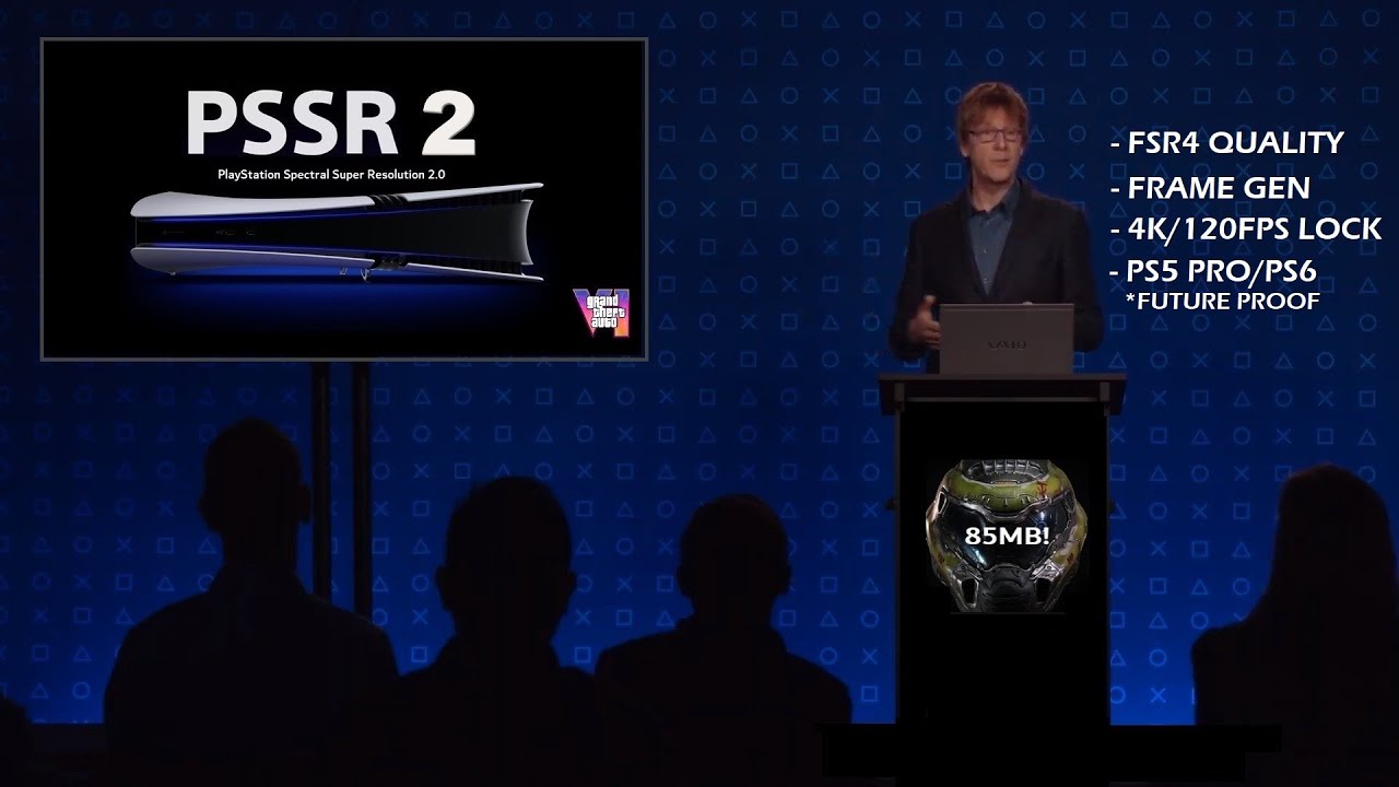 PSSR 2 PS5 Pro 4K/120 Game Changer | 100GB Discs 'Doomed' Rendered ...
