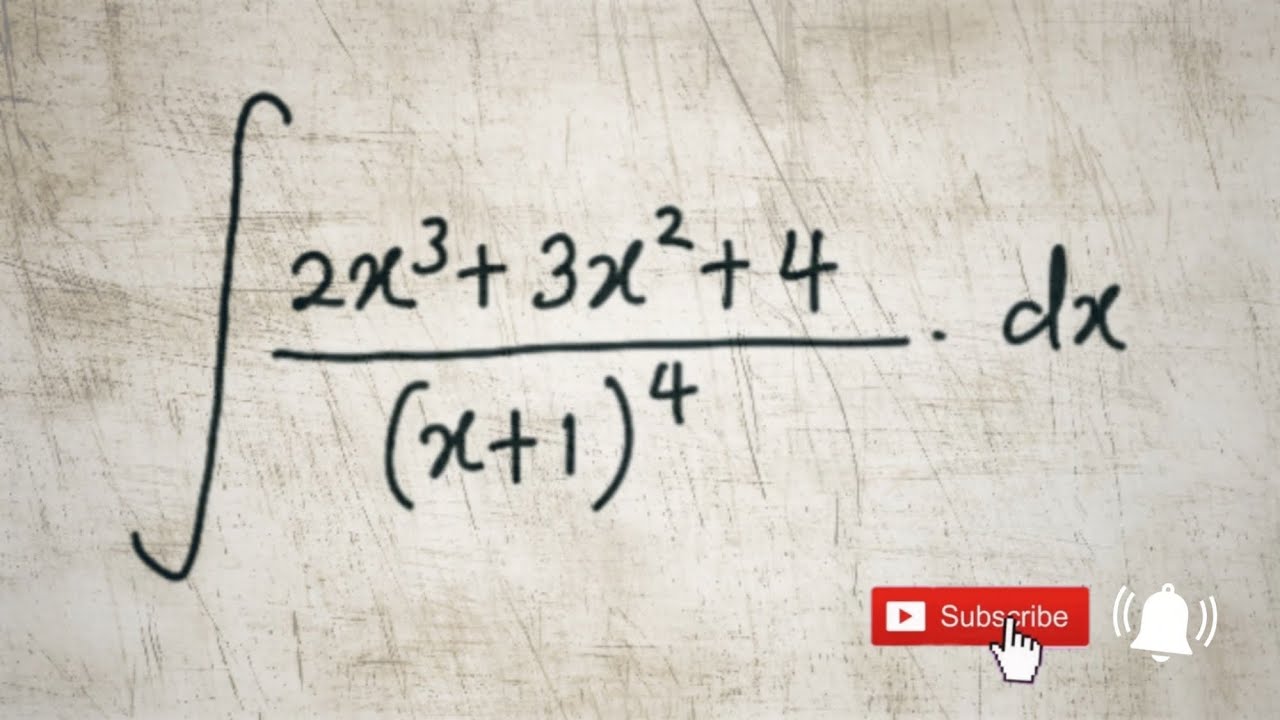 Integrate 2x33x24x14 Youtube