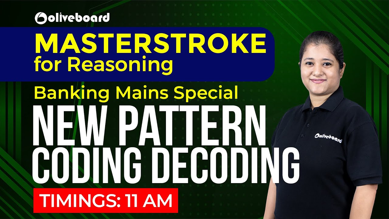 Banking Mains Special: New Pattern Coding Decoding | Masterstroke for ...