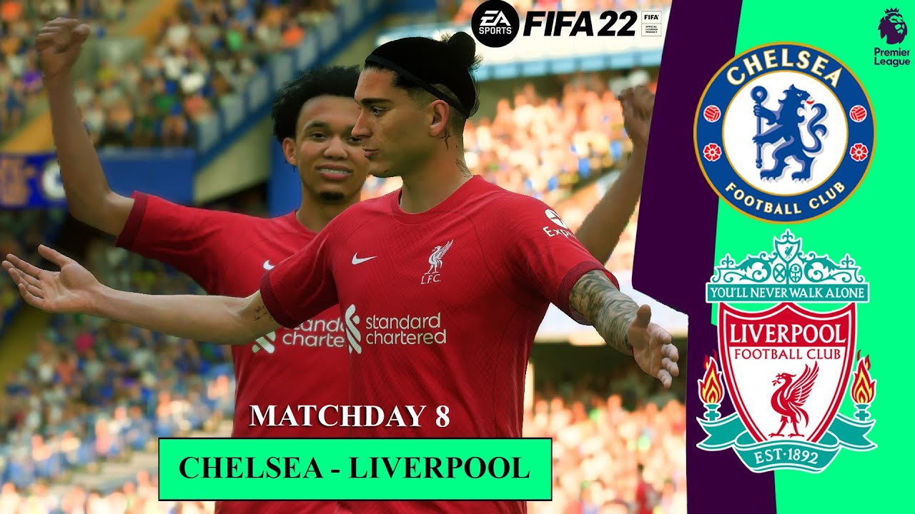 FIFA 22 | Chelsea vs. Liverpool | Matchday 8 - YouTube