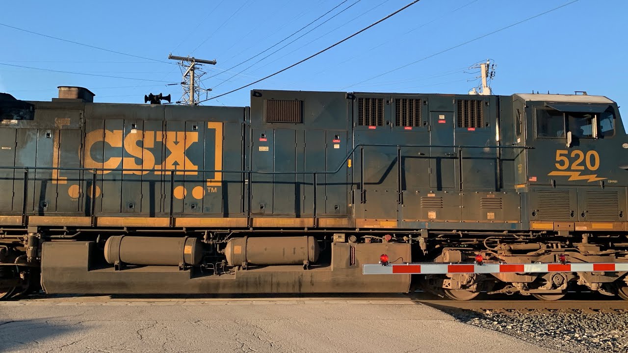 08/29/25 CSX Manifest Train at Pine Junction in Gary, IN - YouTube