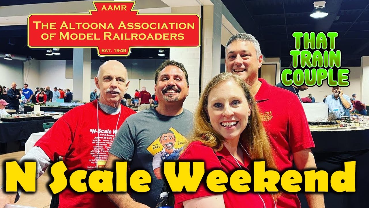 PA N-Scale Weekend in Altoona, PA | That Train Couple VLOG - YouTube