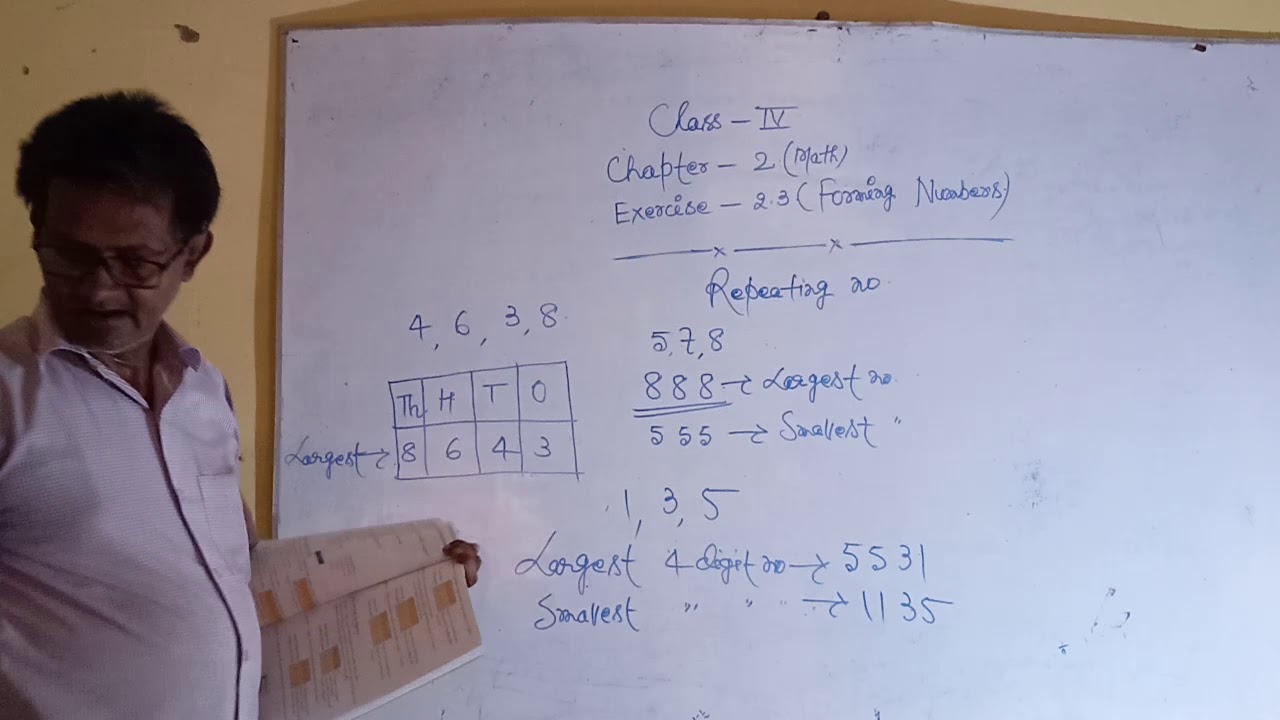 Maths Lesson- 4 Part- 1 period- 1 Class- IV - YouTube