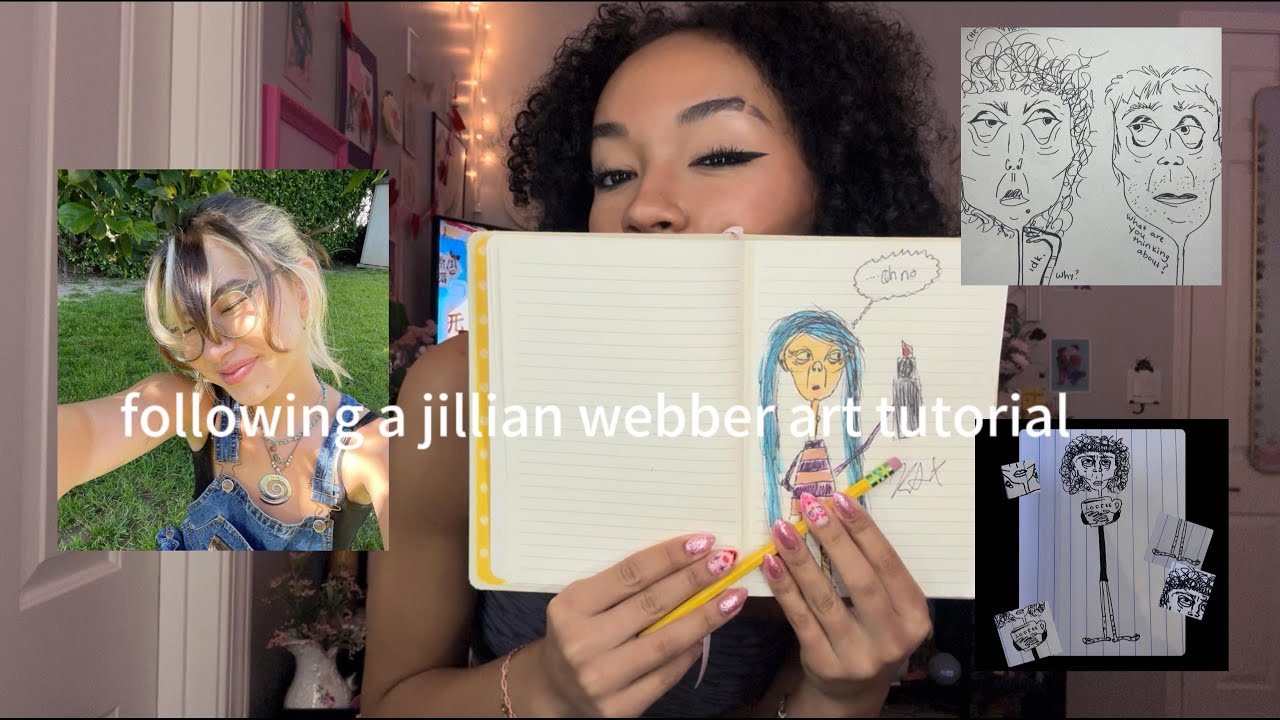 jillian webber teaches me to draw (send help) - YouTube
