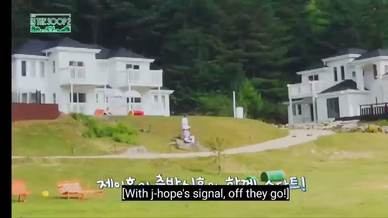 #taehyung and #jhope playing car racing in the Soop season 2 - YouTube
