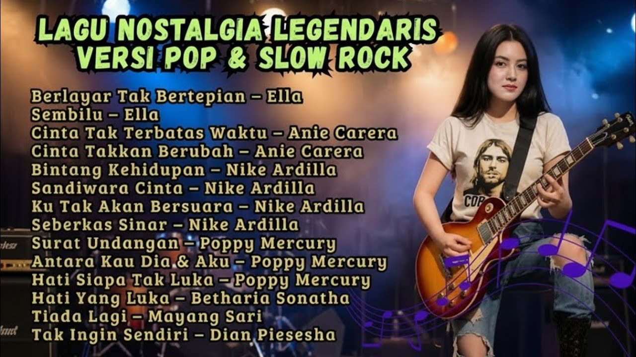 Album Nostalgia Legendaris | Pop & Slow Rock Cover Paling Enak Didengar ...