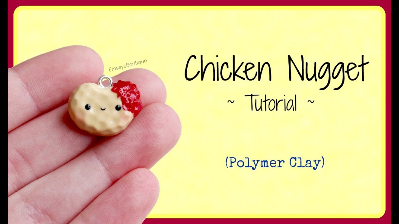 Chicken Nugget Tutorial! | Easy Polymer Clay - YouTube