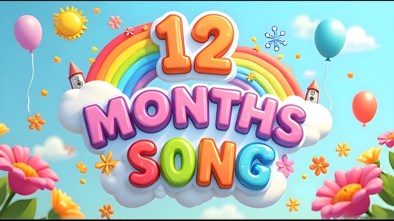 12 Months of the Year Song for Kids | Learn January to December | Which ...